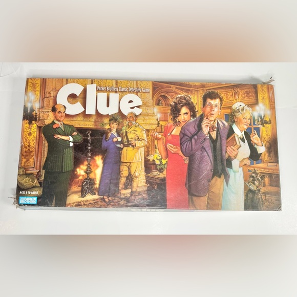 parker Brothers | Toys | Clue Board Game 986 Complete Parker Brothers ...
